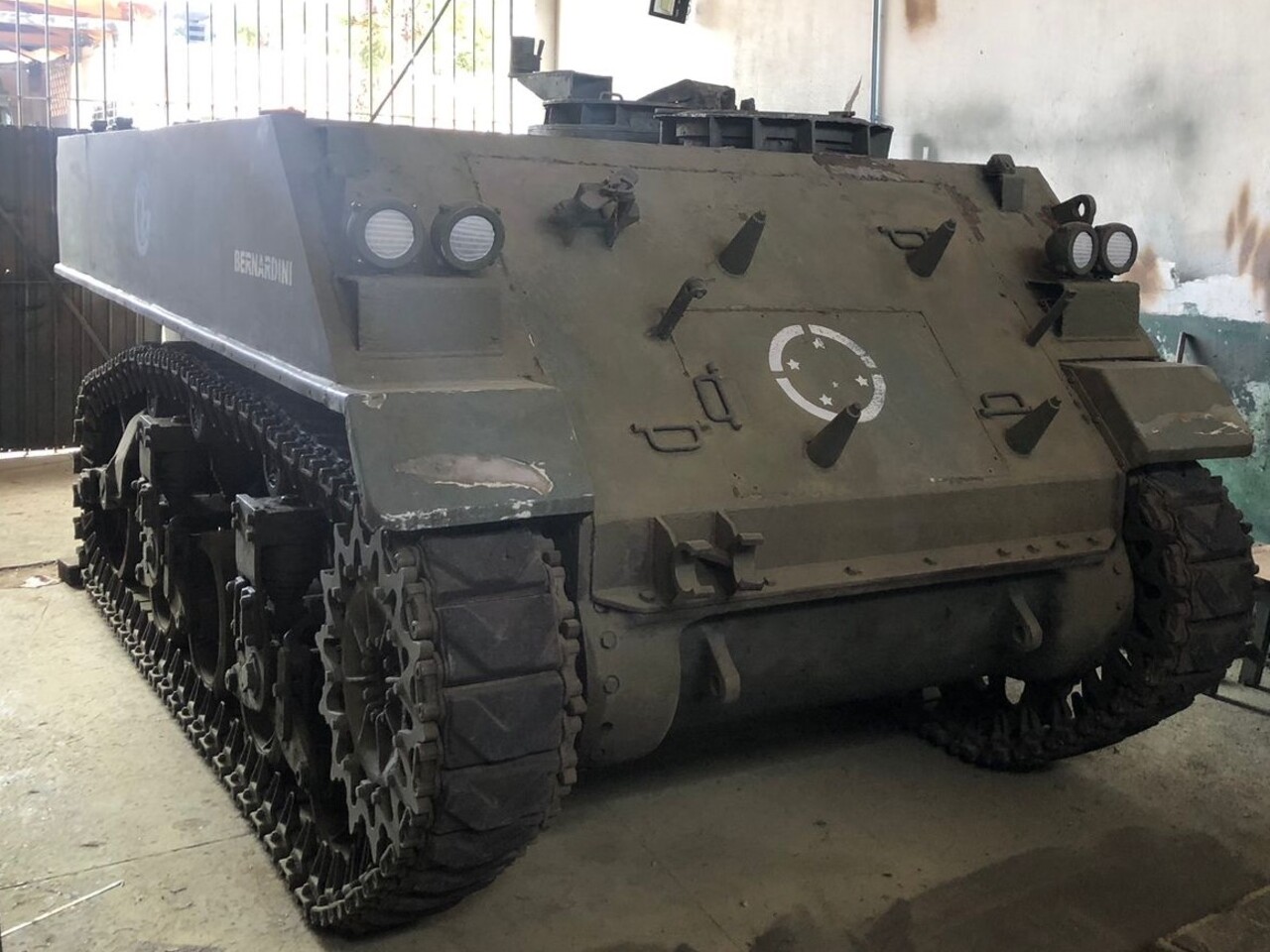 20º BIB inicia revitalização do Blindado M-59 “Bernardini” em Curitiba ...