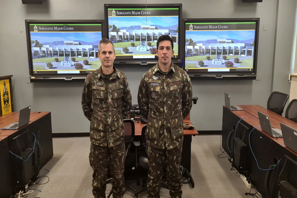 Brasileiros se destacam em Curso de Sergeant Major nos Estados Unidos ...