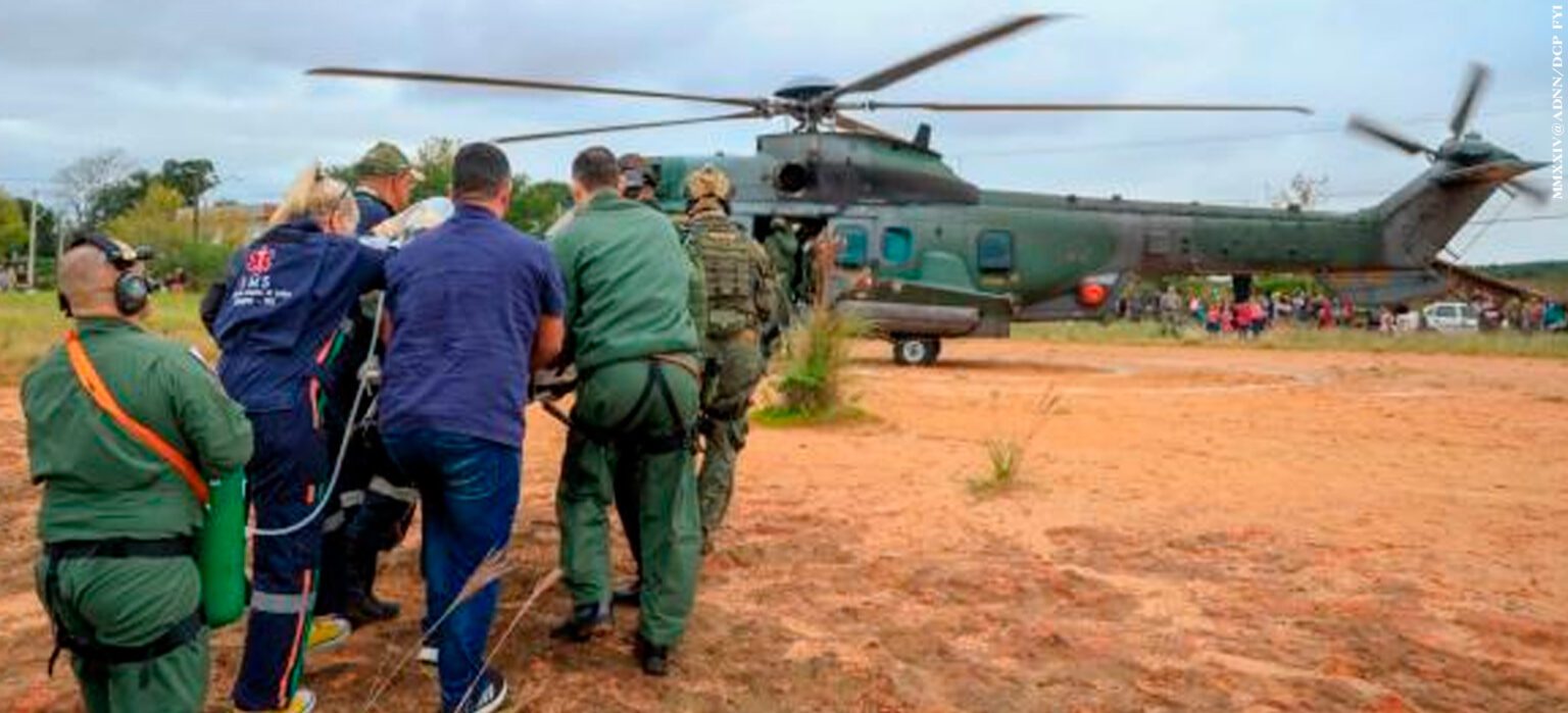 Esquadrão Puma realiza Evacuação Aeromédica no Rio Grande do Sul ...