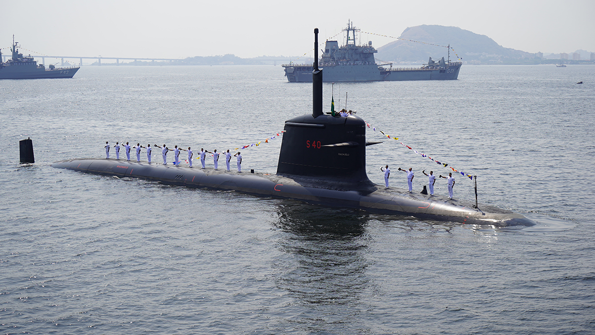 PROSUB - Lançamento do Submarino S-43 Almirante Karam e Mostra de ...
